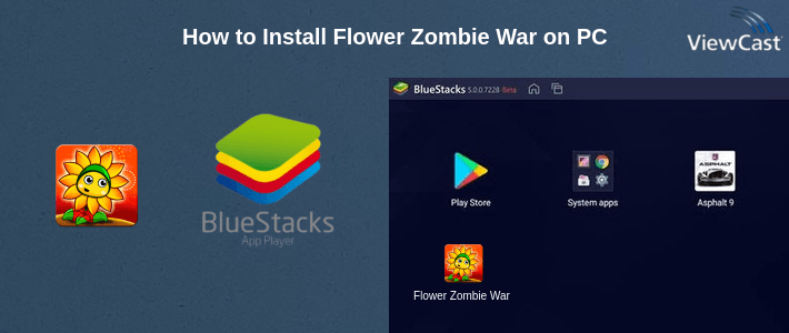 Download Flower Zombie War for PC / Windows / Computer