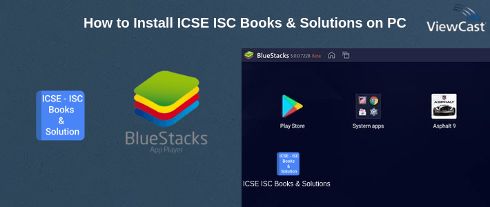 Download ICSE ISC Books & Solutions for PC / Windows / Computer