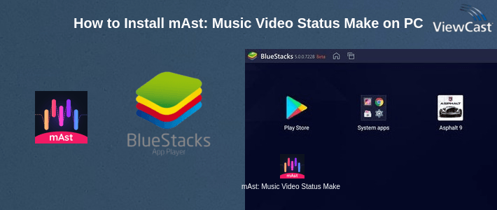 Download mAst: Music Video Status Maker for PC / Windows / Computer