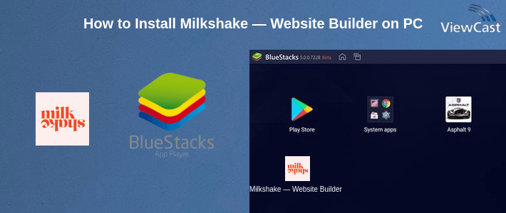 Download Milkshake — Website Builder for PC / Windows / Computer