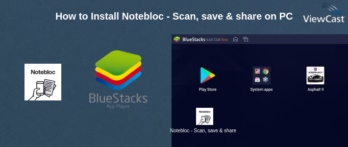 Download Notebloc - Scan, save & share for PC / Windows / Computer