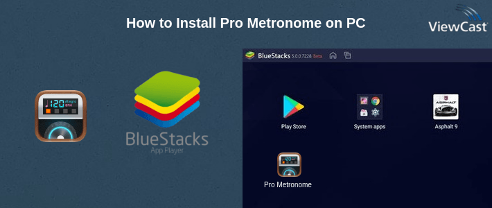 Download Pro Metronome for PC / Windows / Computer