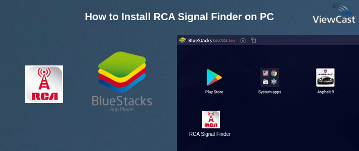 Download RCA Signal Finder for PC / Windows / Computer