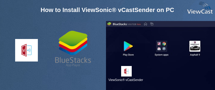 Download ViewSonic® vCastSender for PC / Windows / Computer