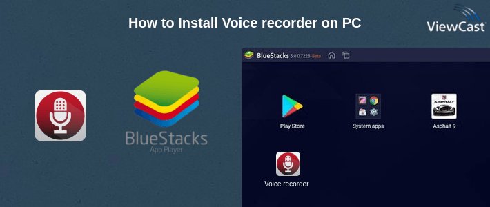 Download Voice recorder for PC / Windows / Computer