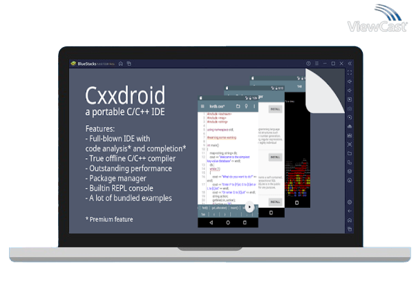 Download Cxxdroid - C++ compiler IDE for mobile development for PC ...
