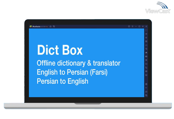 Download English Persian Dictionary - Dict Box for PC / Windows / Computer