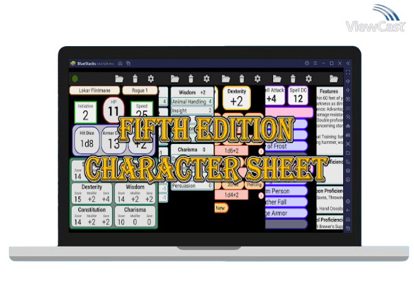 Download Fifth Edition Character Sheet for PC / Windows / Computer