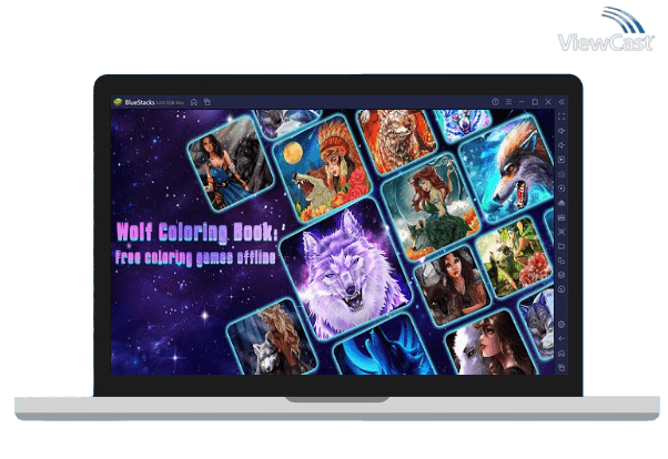 Download Wolf Coloring Book: Free paint by number offline for PC ...